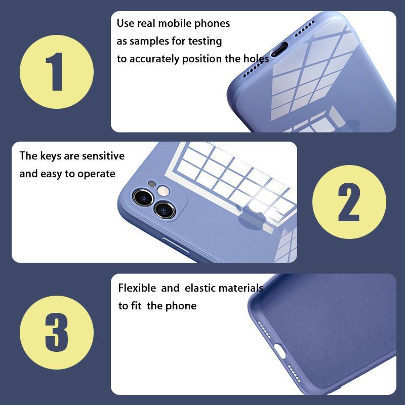 Straight edge tempered glass phone case for iPhone 12 series – Model Salon